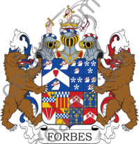 Forbes Family Crest, Coat of Arms and Name History