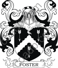 Foster Family Crest, Coat of Arms and Name History