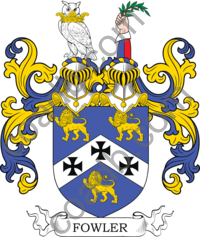 Fowler Family Crest, Coat of Arms and Name History