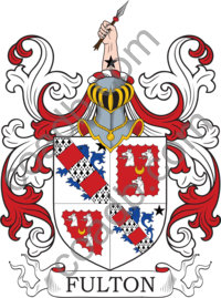Fulton Family Crest, Coat of Arms and Name History
