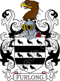 Furlong Family Crest, Coat of Arms and Name History