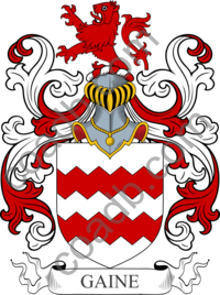 Gaines Family Crest, Coat of Arms and Name History