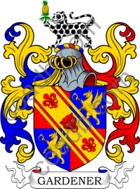 Gardiner Family Crest, Coat of Arms and Name History