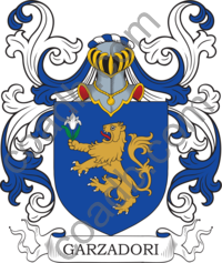 Garzadori Family Crest, Coat of Arms and Name History