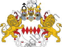 Geer Family Crest, Coat of Arms and Name History
