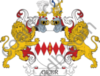 Geer Family Crest, Coat of Arms and Name History