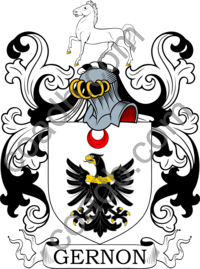 Gernon Family Crest, Coat of Arms and Name History