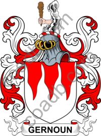 Gernon Family Crest, Coat of Arms and Name History