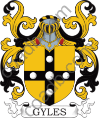 Giles Family Crest, Coat of Arms and Name History