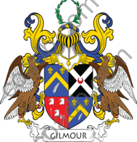 Gilmour Family Crest, Coat of Arms and Name History