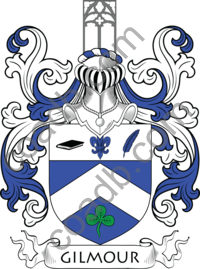 Gilmour Family Crest, Coat of Arms and Name History