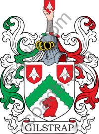 Gilstrap Family Crest, Coat of Arms and Name History