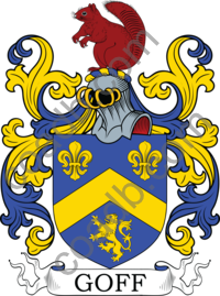Goff Family Crest, Coat of Arms and Name History