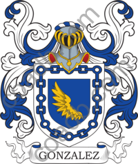 Gonzalez Family Crest, Coat of Arms and Name History