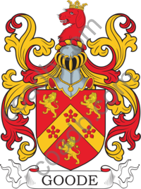 Goode Family Crest, Coat of Arms and Name History