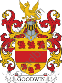 Goodwin Family Crest, Coat of Arms and Name History