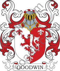 Goodwin Family Crest, Coat of Arms and Name History