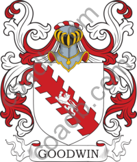 Goodwin Family Crest, Coat of Arms and Name History