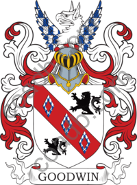 Goodwin Family Crest, Coat of Arms and Name History
