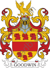 Goodwin Family Crest, Coat of Arms and Name History