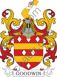 Goodwin Family Crest, Coat of Arms and Name History