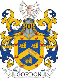 Gordon Family Crest, Coat of Arms and Name History