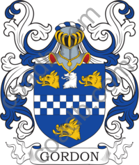 Gordon Family Crest, Coat of Arms and Name History