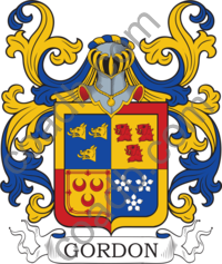 Gordon Family Crest, Coat of Arms and Name History