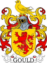 Gould Family Crest, Coat of Arms and Name History