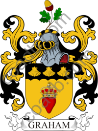 Graham Family Crest, Coat of Arms and Name History