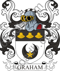 Graham Family Crest, Coat of Arms and Name History