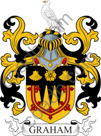 Graham Family Crest, Coat of Arms and Name History