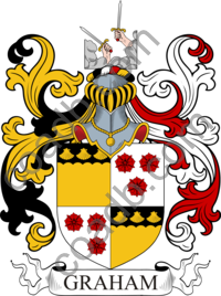 Graham Family Crest, Coat of Arms and Name History