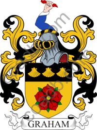 Graham Family Crest, Coat of Arms and Name History