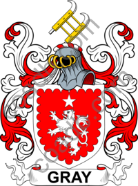 Gray Family Crest, Coat of Arms and Name History