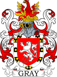Gray Family Crest, Coat of Arms and Name History