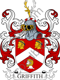Griffith Family Crest, Coat of Arms and Name History