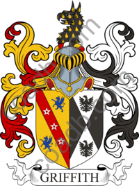 Griffith Family Crest, Coat of Arms and Name History