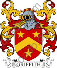 Griffith Family Crest, Coat of Arms and Name History