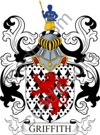 Griffith Family Crest, Coat of Arms and Name History