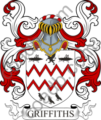 Griffith Family Crest, Coat of Arms and Name History