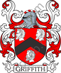 Griffith Family Crest, Coat of Arms and Name History