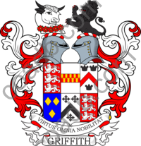 Griffith Family Crest, Coat of Arms and Name History