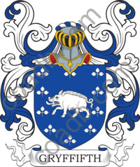 Griffith Family Crest, Coat of Arms and Name History