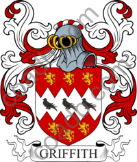 Griffith Family Crest, Coat of Arms and Name History