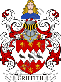 Griffith Family Crest, Coat of Arms and Name History
