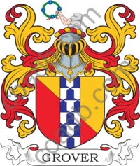 Grover Family Crest, Coat of Arms and Name History