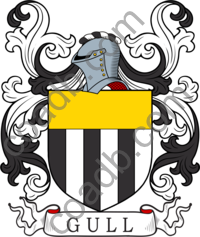 Gull Family Crest, Coat of Arms and Name History
