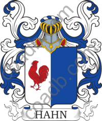 Hahn Family Crest, Coat of Arms and Name History