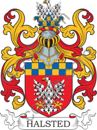 Halsted Family Crest, Coat of Arms and Name History